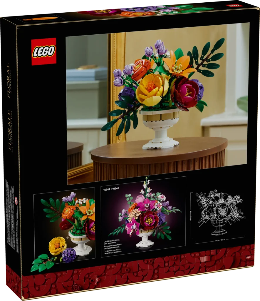 Four new LEGO Botanical Collection 2025 sets revealed