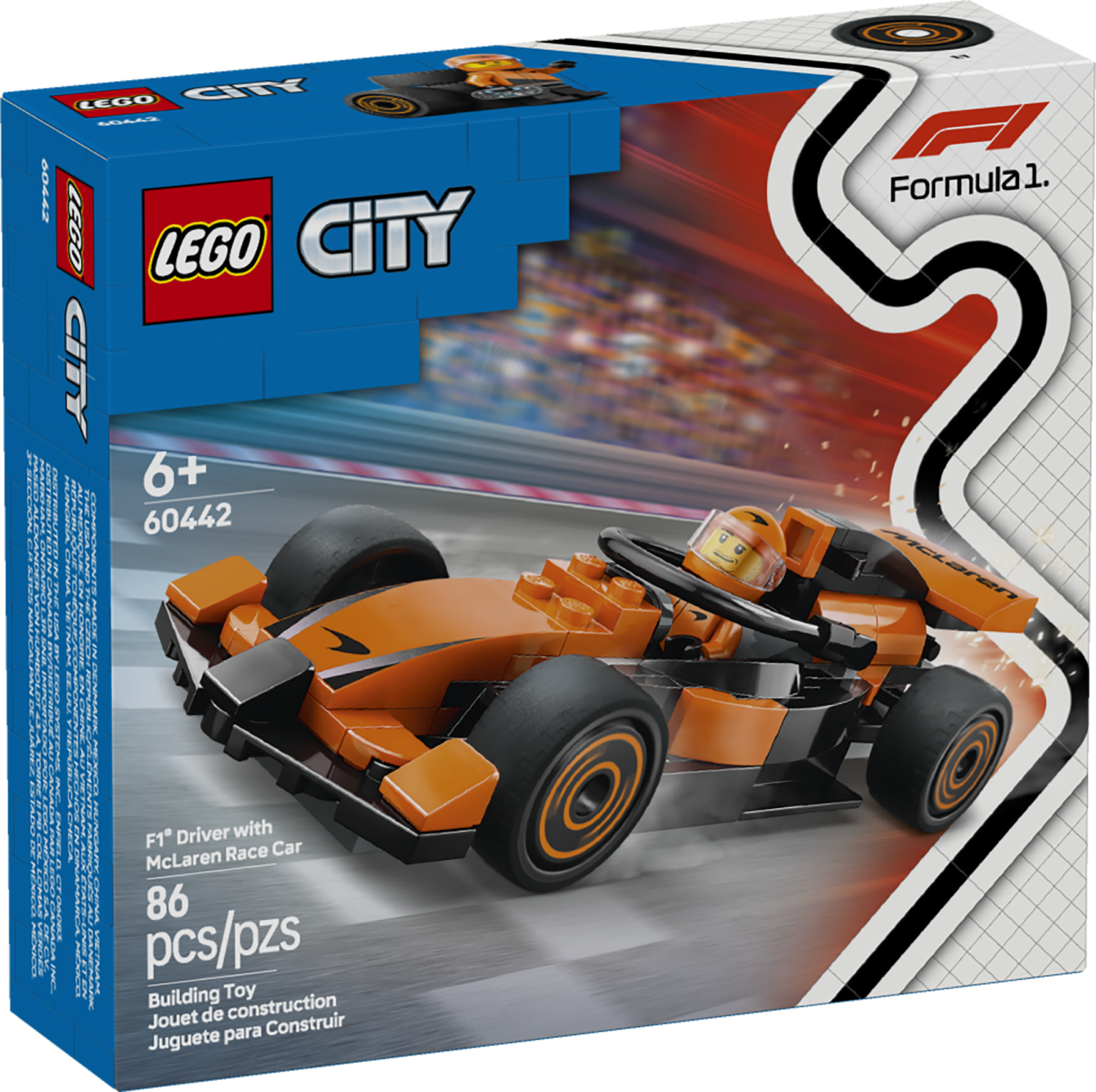 Six LEGO City Formula 1 sets officially revealed for 2025