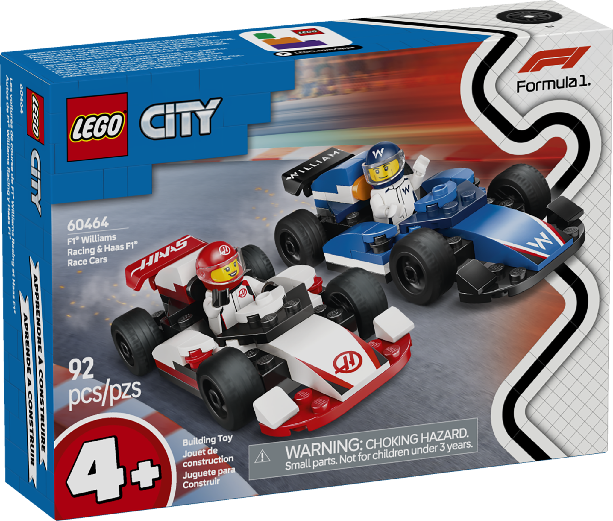 Six LEGO City Formula 1 sets officially revealed for 2025