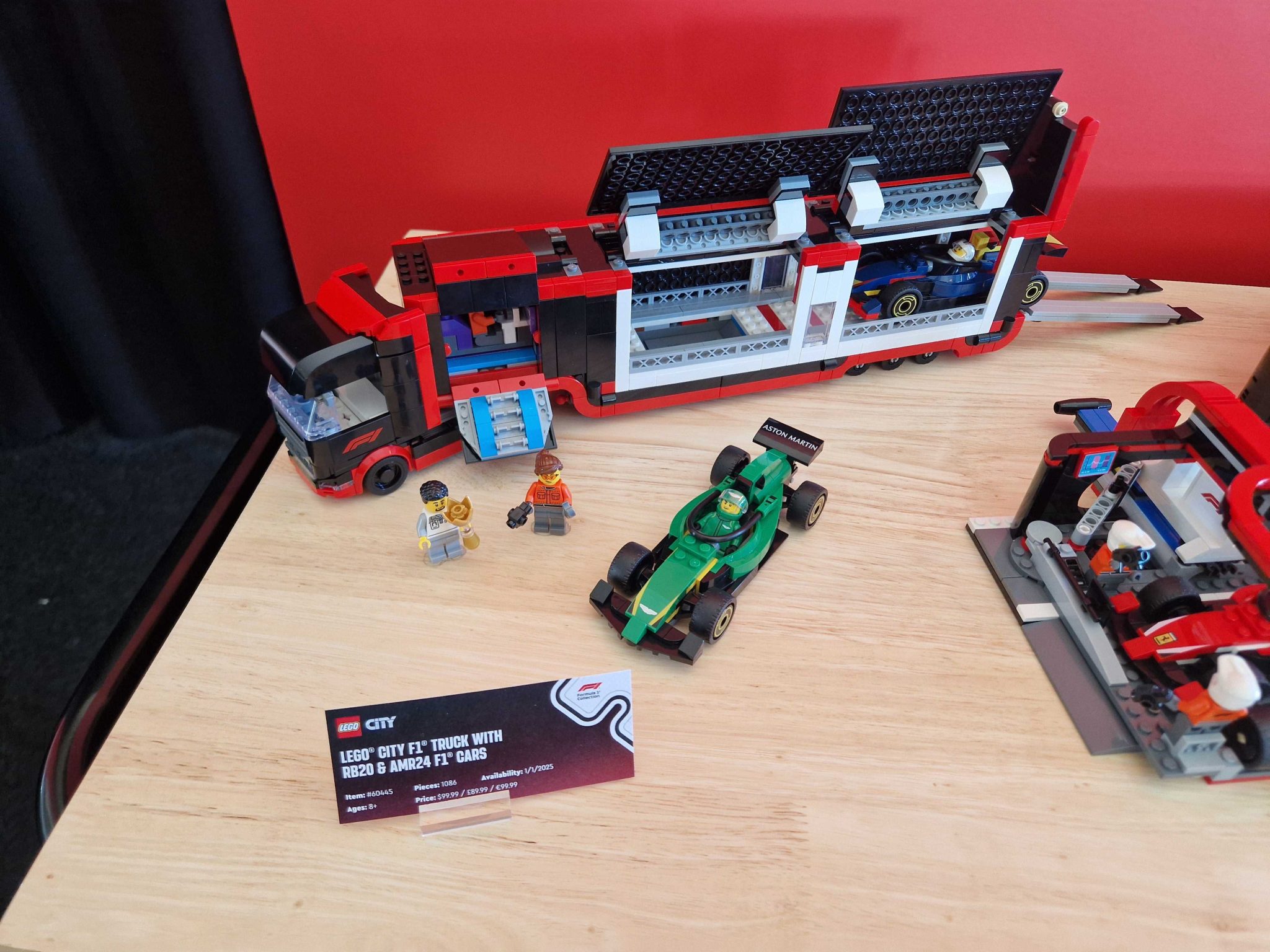 First look at LEGO Formula 1 2025 sets in hand at Las Vegas