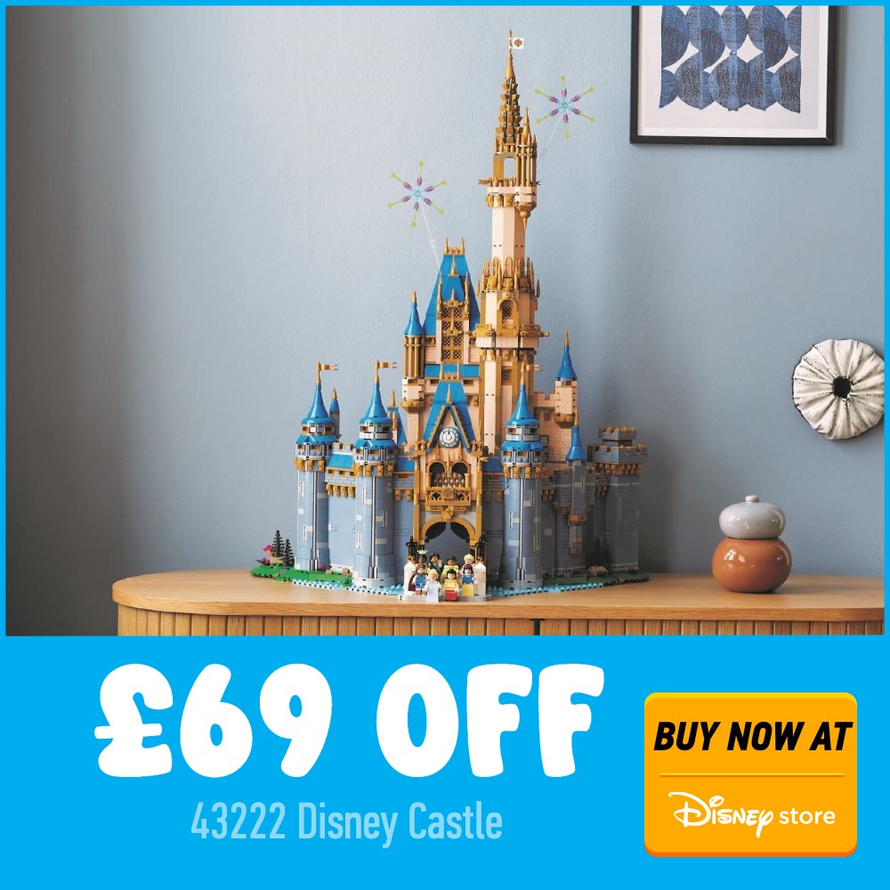 Rare savings on LEGO Star Wars, Marvel, and Disney giants at Disney Store