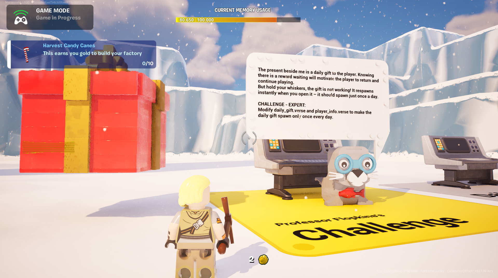 LEGO Fortnite reveals festive Toy Factory Tycoon Island