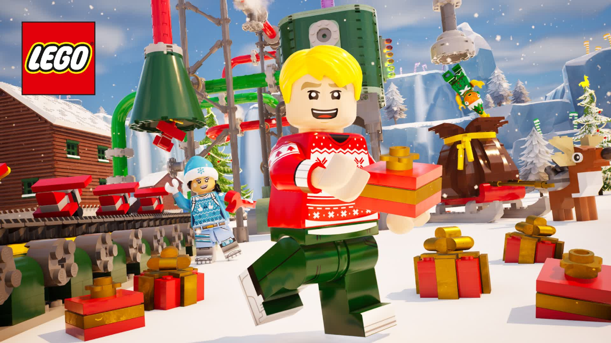 LEGO Fortnite reveals festive Toy Factory Tycoon Island
