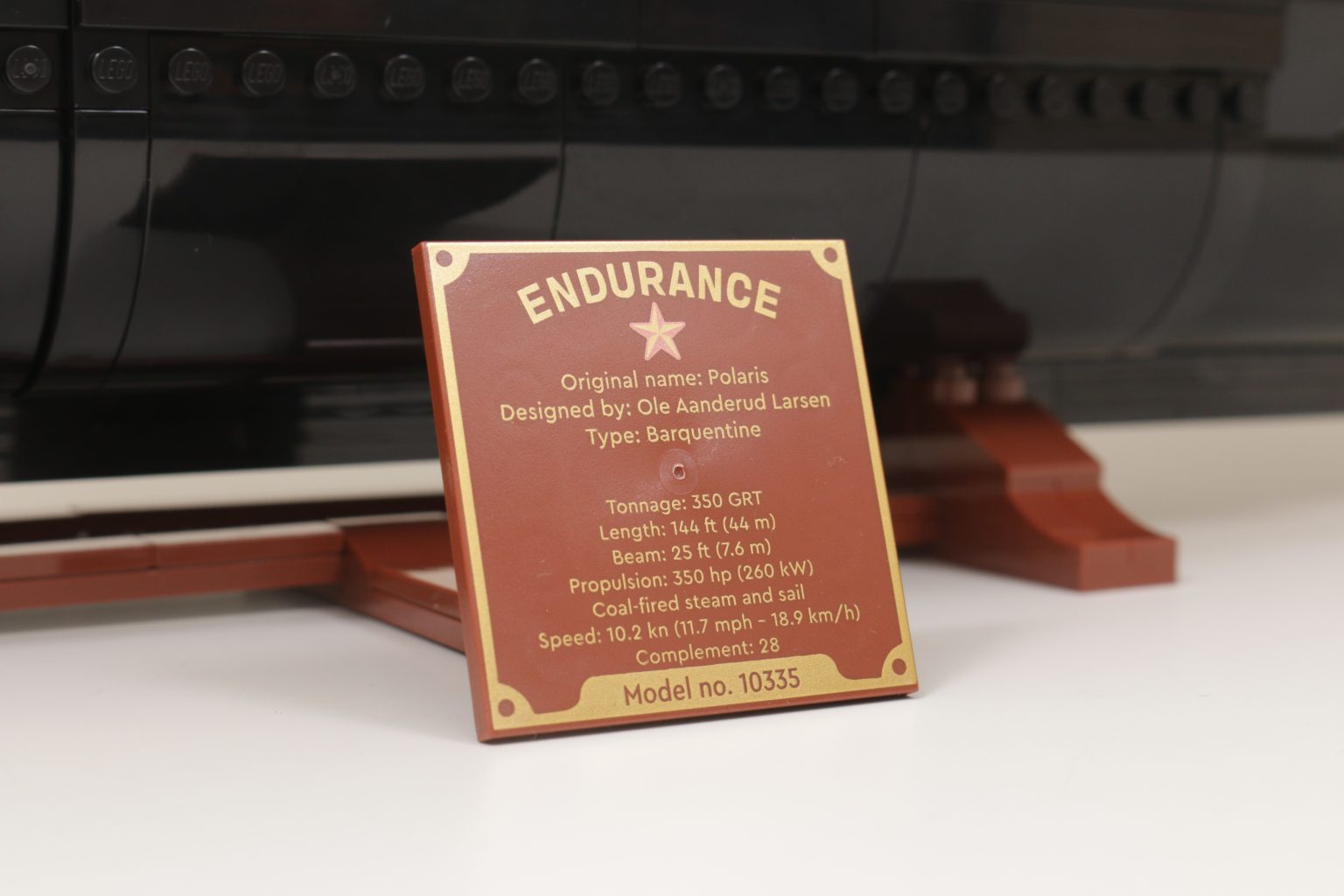 LEGO Icons 10335 The Endurance review and gallery