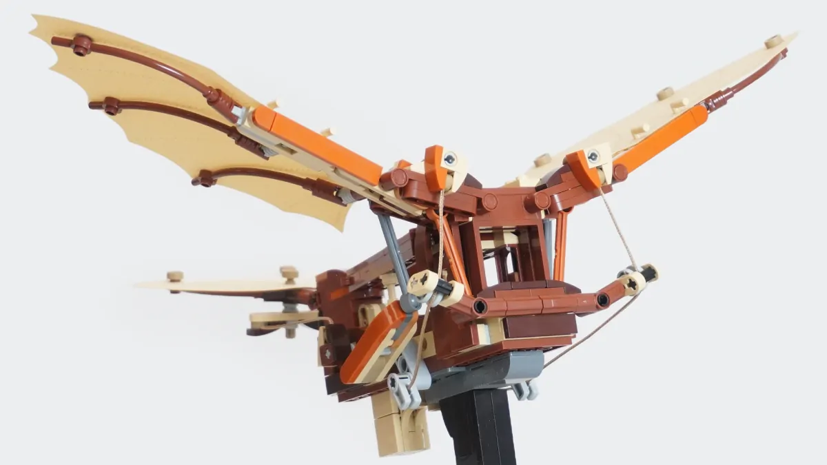 LEGO Icons 10363 Leonardo da Vinci's Flying Machine review