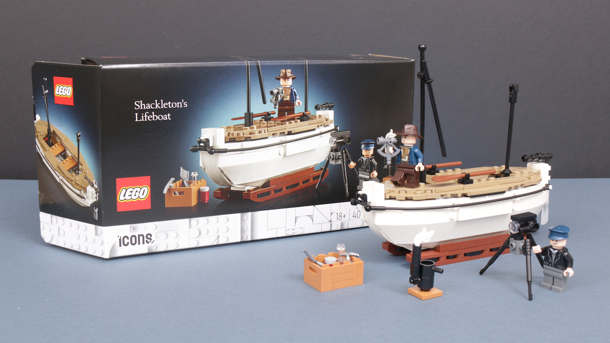 LEGO 40729 Shackleton’s Lifeboat gift-with-purchase review