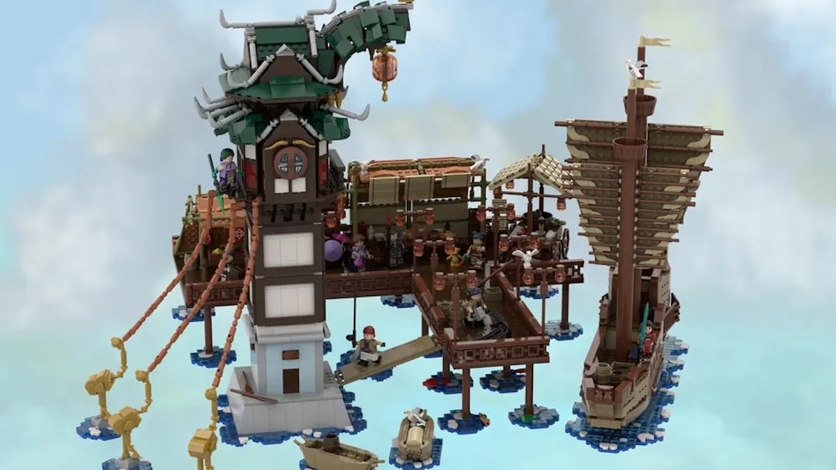 Two fan designers collab to translate Genshin Impact's Liyue Harbor ...