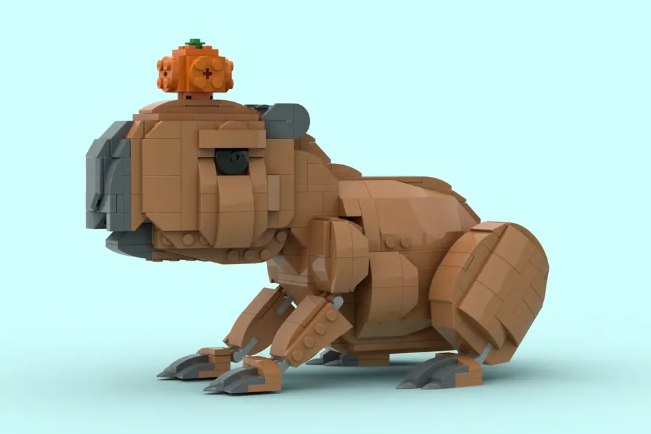 Brick-built capybara would be ideal addition to LEGO Ideas fauna