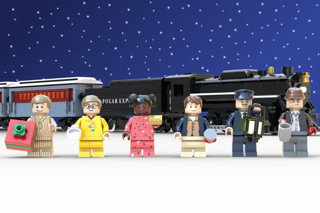 Lego Polar Express Stream Train LEGO IDEAS The Polar Express