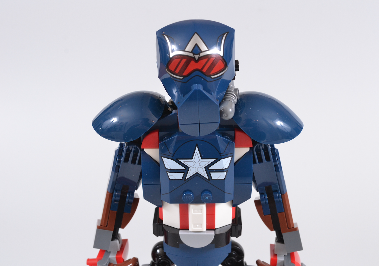 LEGO 76296 New Captain America Construction Figure review