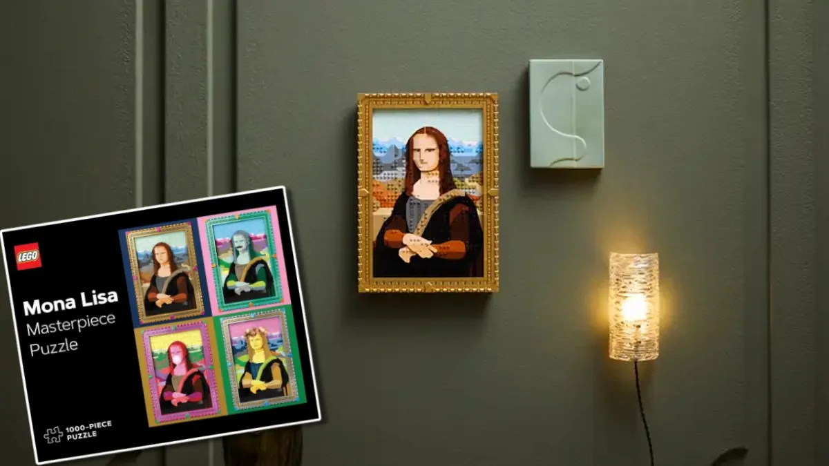 LEGO Mona Lisa puzzle now available to buy in official store