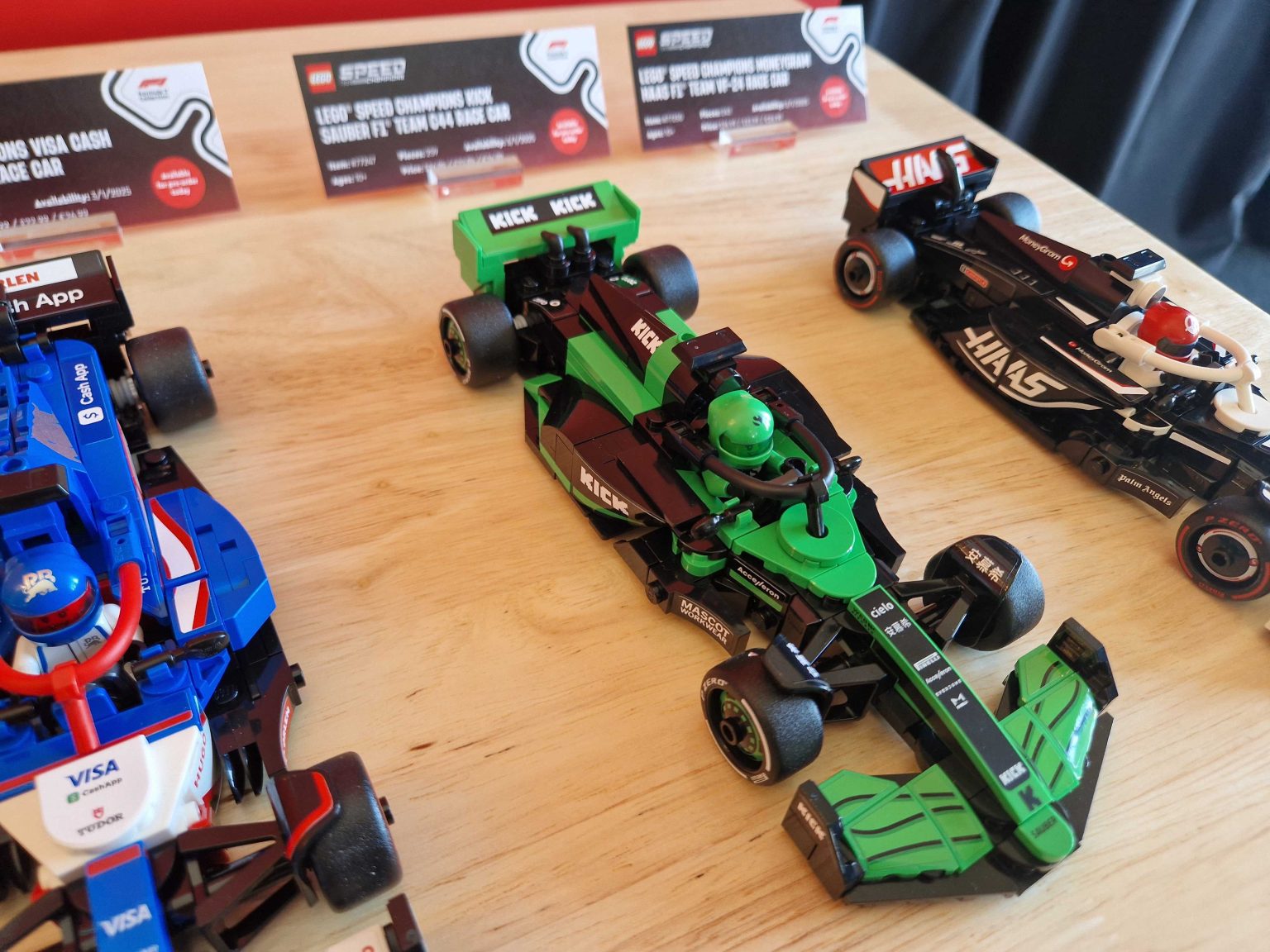 First look at LEGO Formula 1 2025 sets in hand at Las Vegas