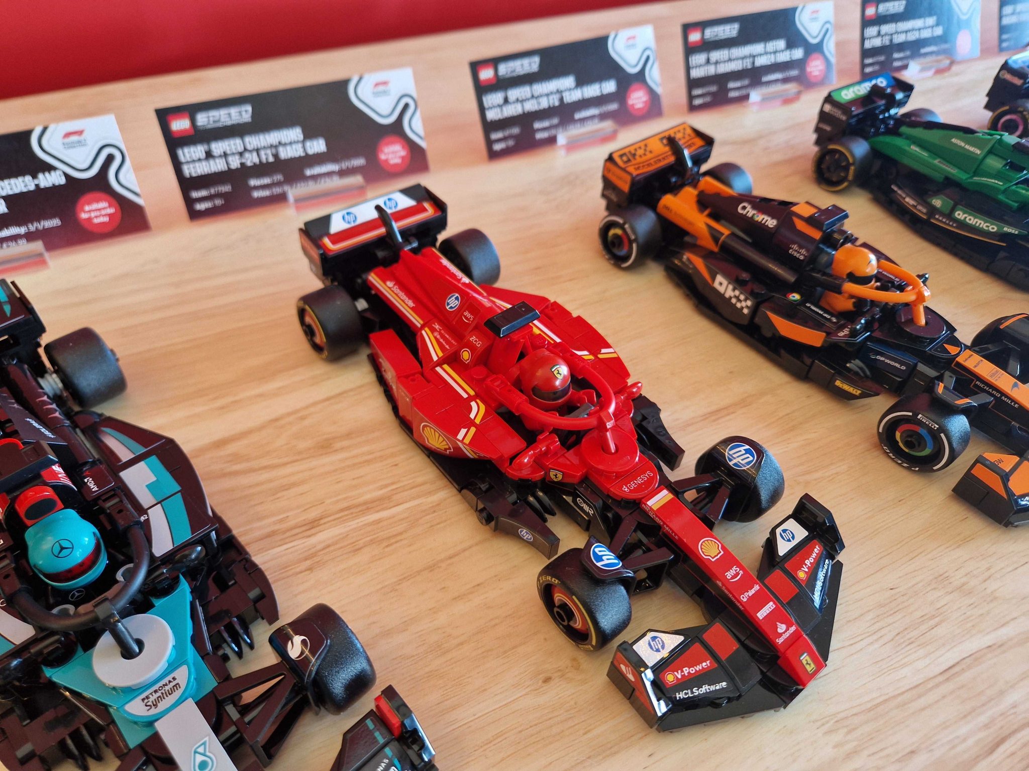 First look at LEGO Formula 1 2025 sets in hand at Las Vegas