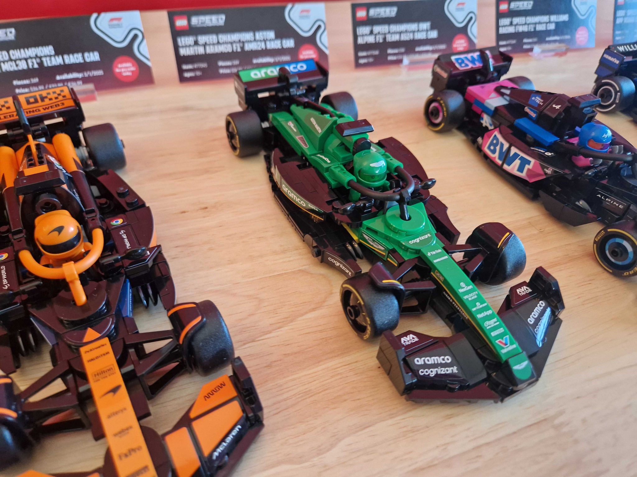 First look at LEGO Formula 1 2025 sets in hand at Las Vegas