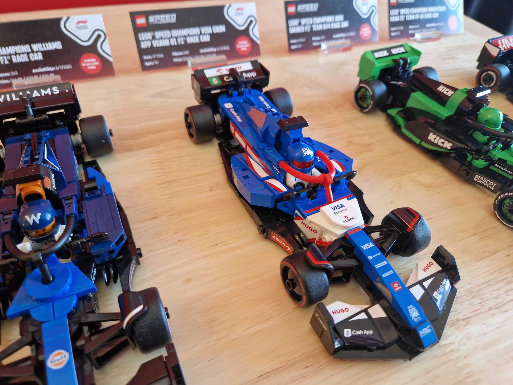 First look at LEGO Formula 1 2025 sets in hand at Las Vegas