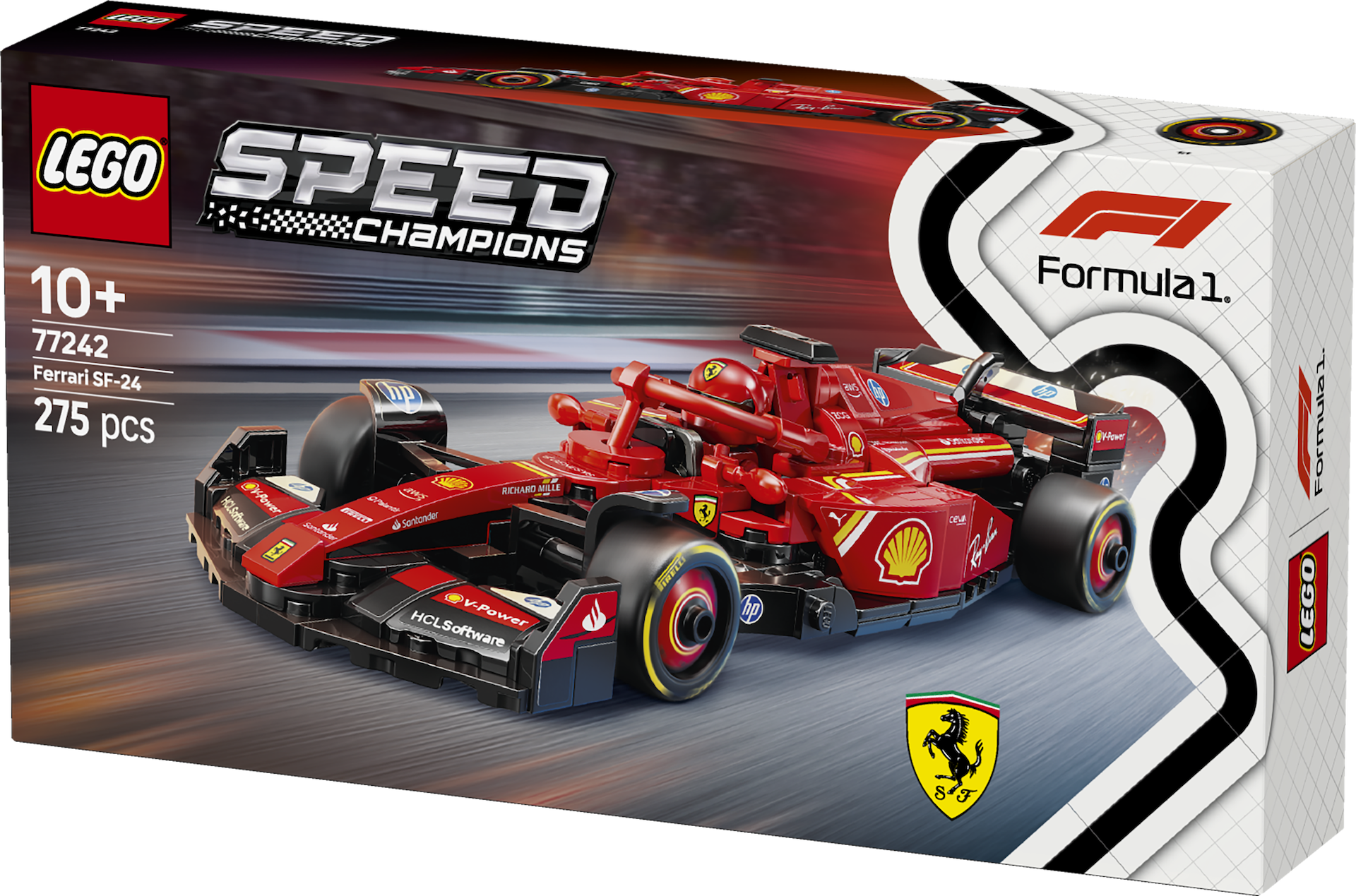 New LEGO Formula 1 2025 sets race to shelves today
