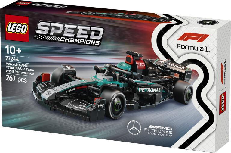 New LEGO Formula 1 2025 sets race to shelves today