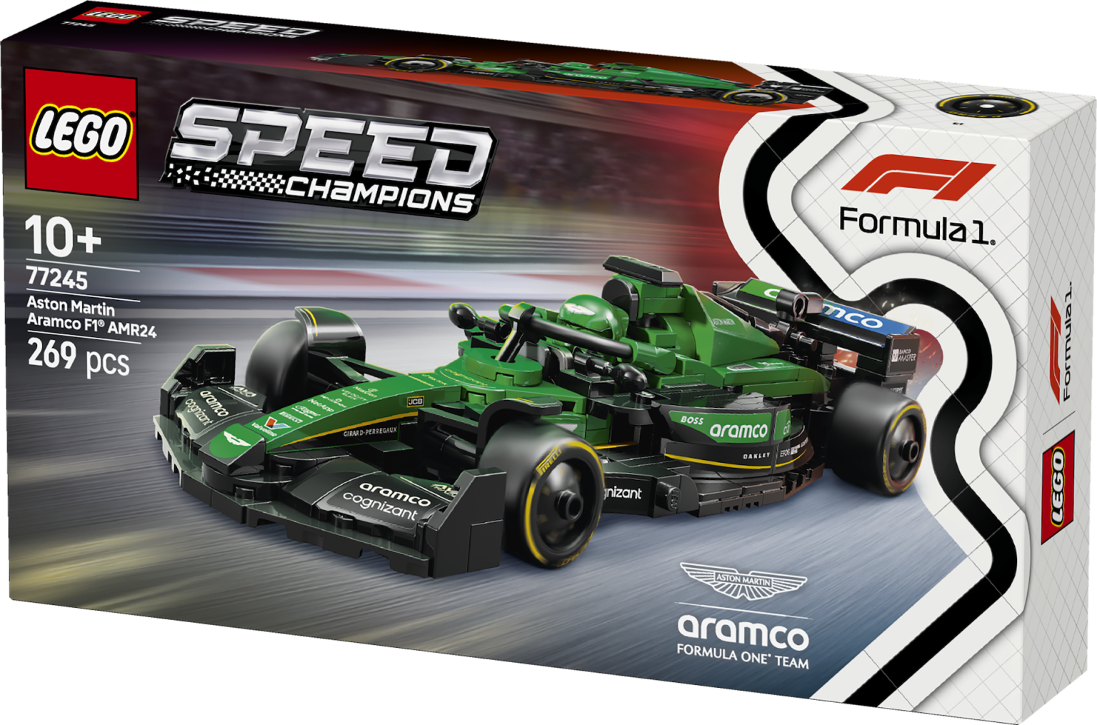 New LEGO Formula 1 2025 sets race to shelves today