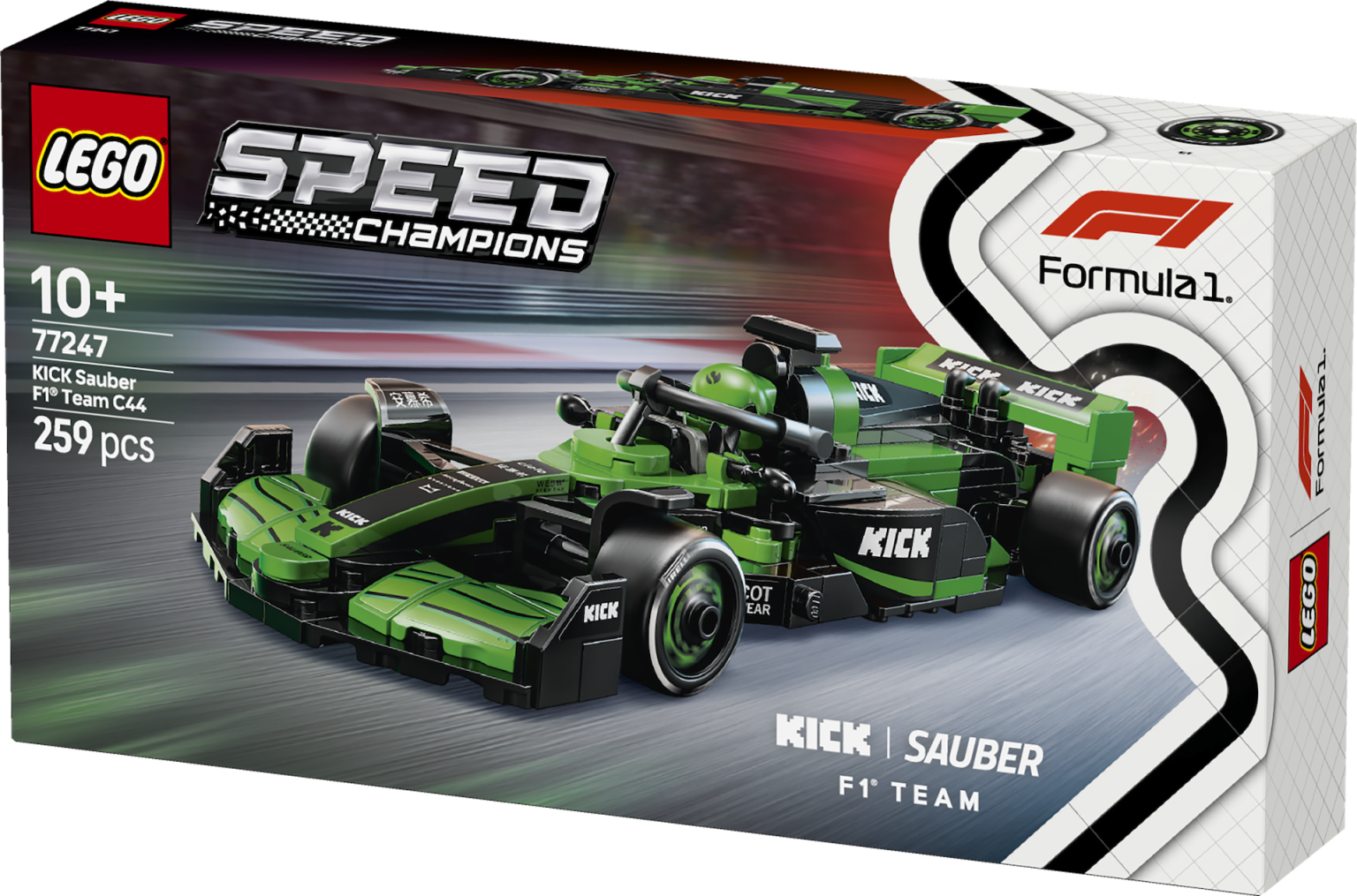 New LEGO Formula 1 2025 sets race to shelves today
