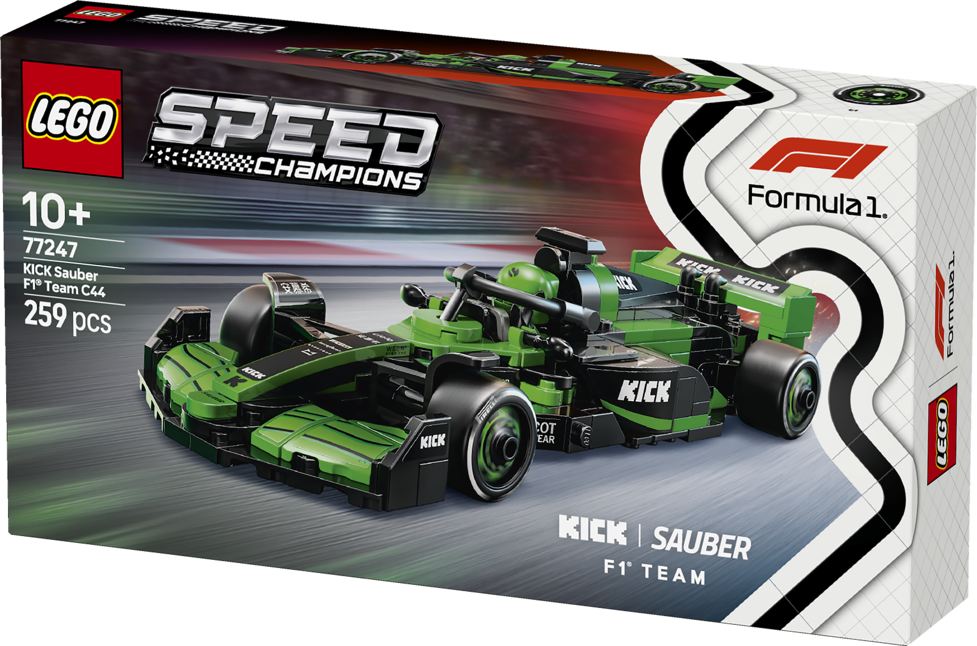 New LEGO Formula 1 2025 sets race to shelves today