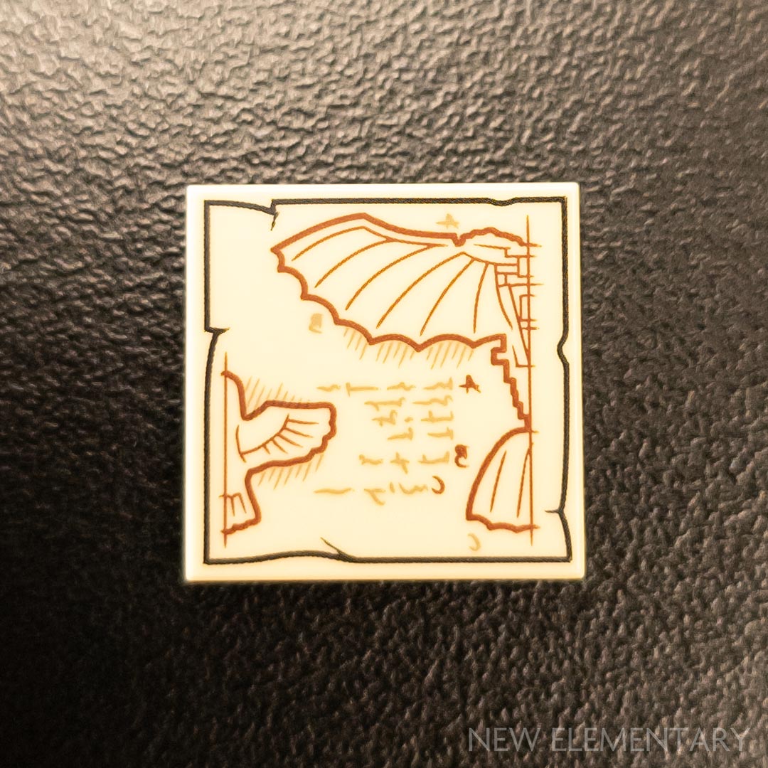 Closer look at LEGO 10363 Leonardo da Vinci’s Flying Machine