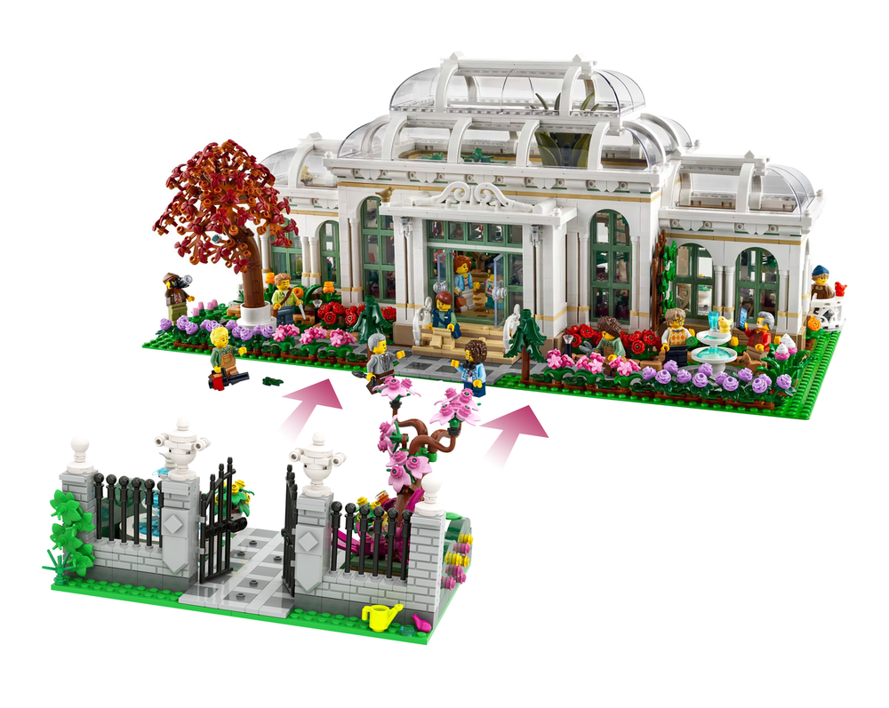Custom LEGO Ideas Botanical Garden gates highlight downsides of GWP