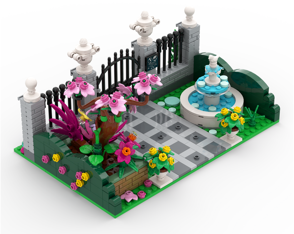 Anpassad LEGO Ideas Botaniska trädgårdsportar lyfter fram nackdelarna ...