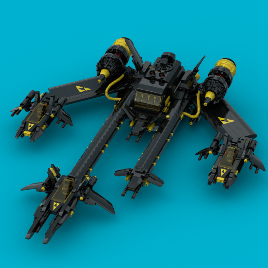 Fan-made remakes offer a taste of rumoured LEGO Blacktron Renegade set