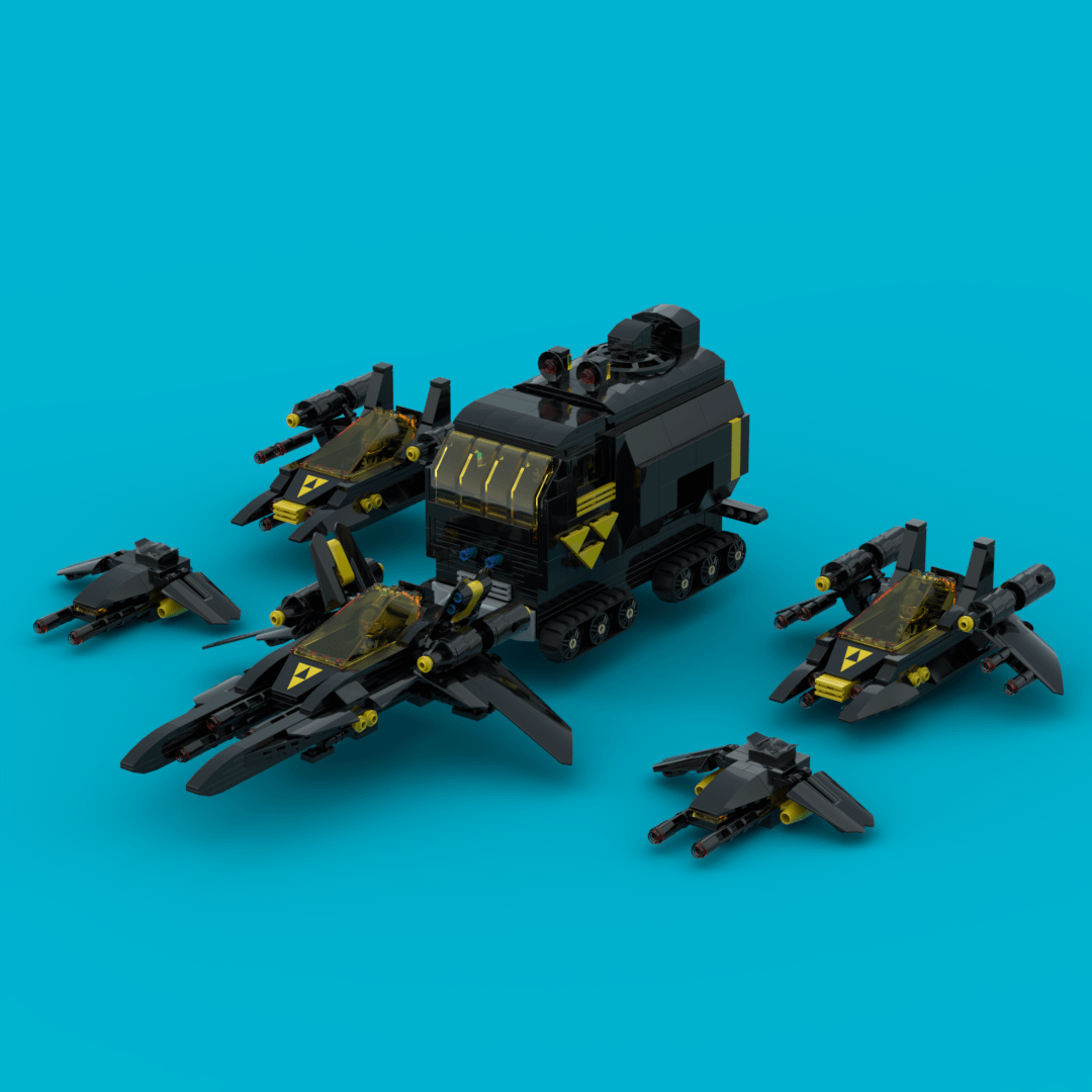 Fan-made remakes offer a taste of rumoured LEGO Blacktron Renegade set