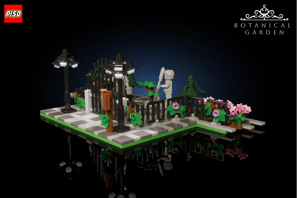 Custom LEGO Ideas Botanical Garden gates highlight downsides of GWP