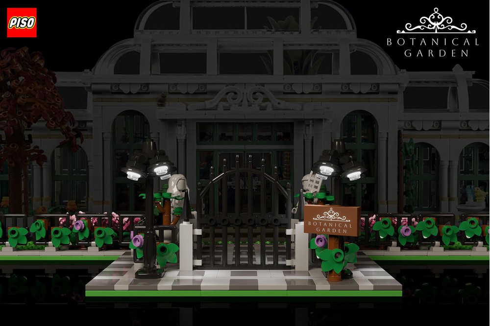 Custom LEGO Ideas Botanical Garden gates highlight downsides of GWP