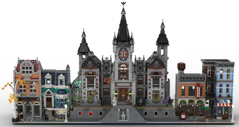 Rumoured LEGO Batman Arkham Asylum has modular potential
