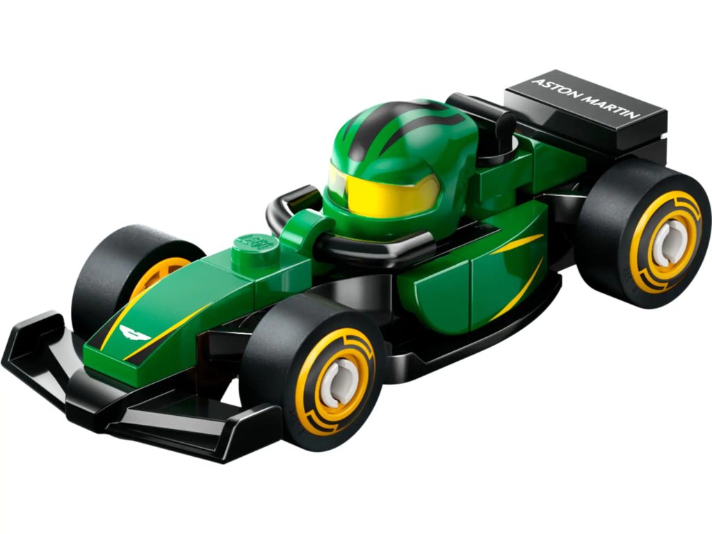 La voiture de course à collectionner LEGO 71049 F1 est familière d'une manière importante