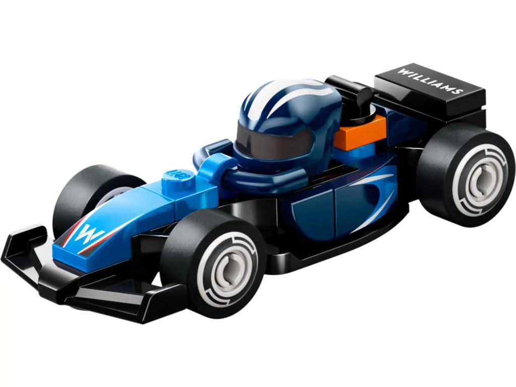 LEGO 71049 F1 Collectible Race Car modu garrantzitsu batean ezaguna da