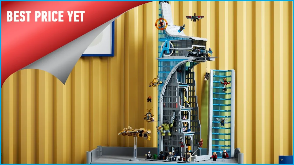 LEGO'dan tasarruf etmek için ilk fırsat Marvel 76269 Avengers Kulesi