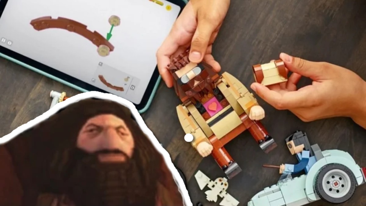 LEGO Harry Potter 2025 Hagrid model is almost too uncanny - Brick Fanatics