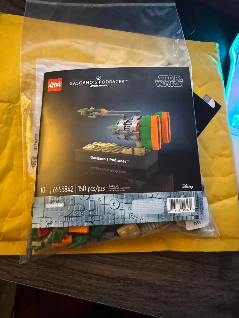 Limited LEGO Star Wars Gasgano’s Podracer set detailed