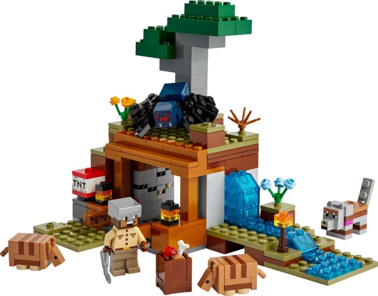 LEGO Minecraft delves into the Nether and armadillos in early 2025