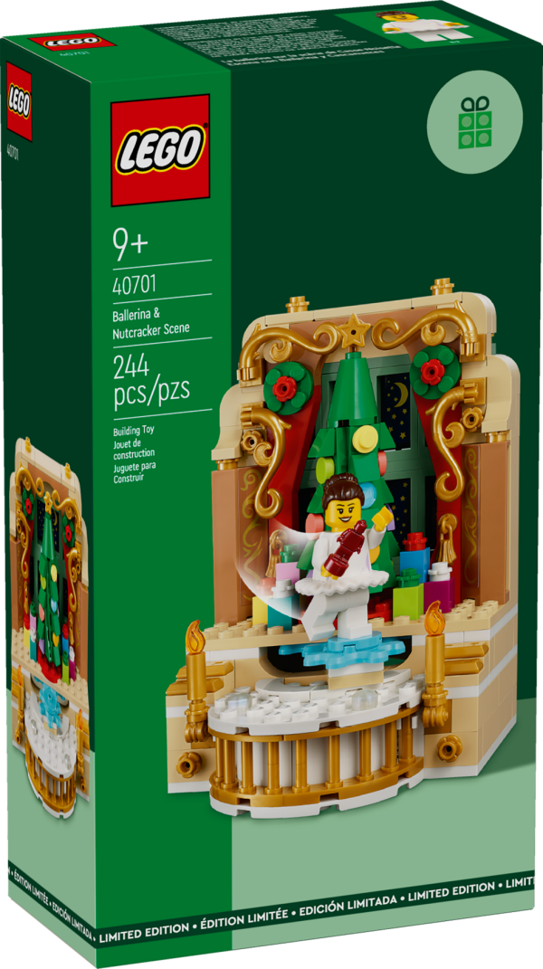 LEGO 40701 Ballerina & Nutcracker Scene gift-with-purchase details ...