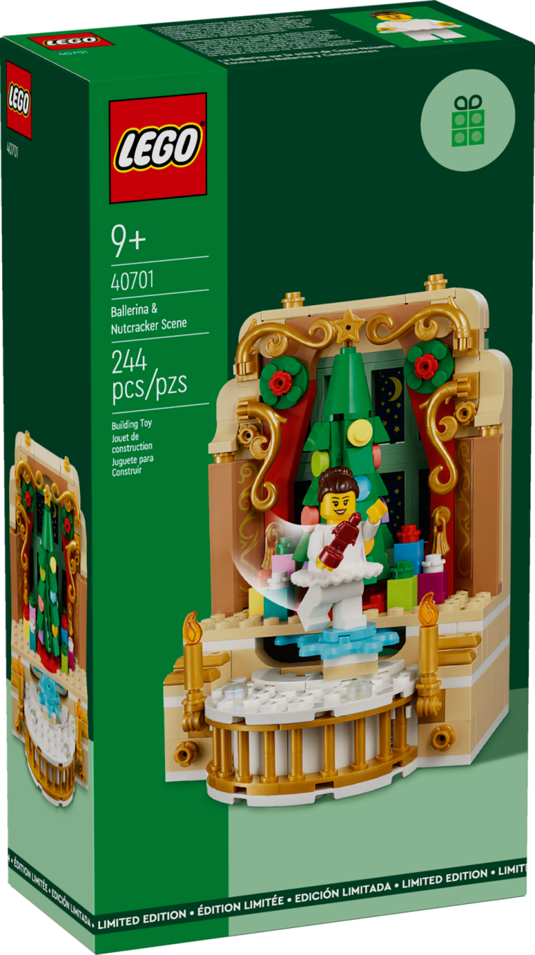 Detalhes do presente com a compra da cena da bailarina e do quebra-nozes LEGO 40701 confirmados