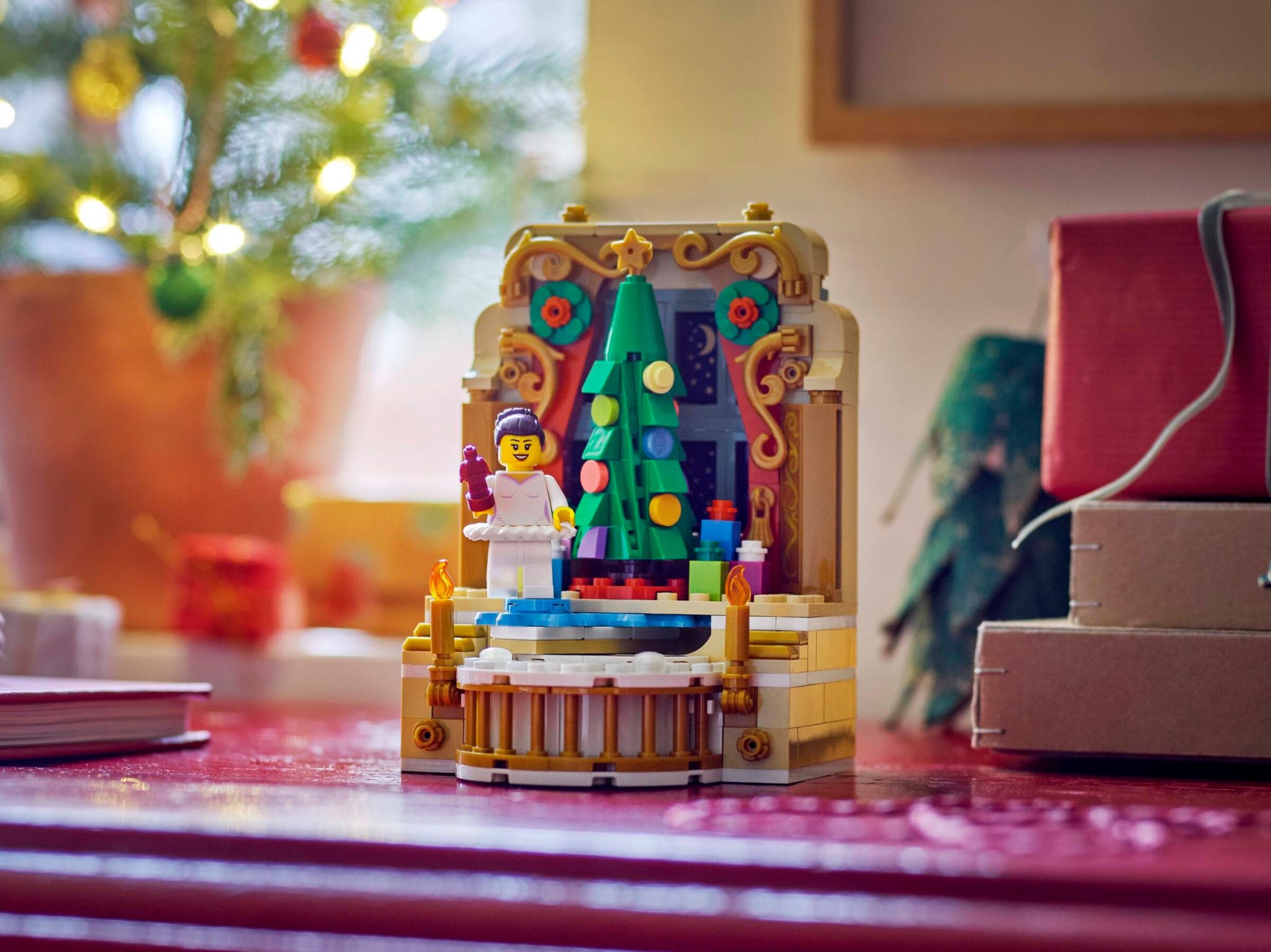You might need to choose between two festive LEGO GWPs