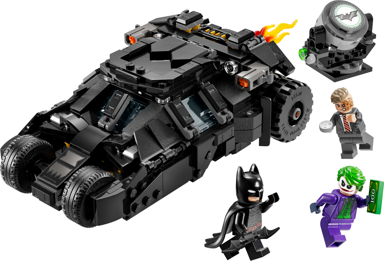 Every LEGO Batman Tumbler Batmobile set, so far