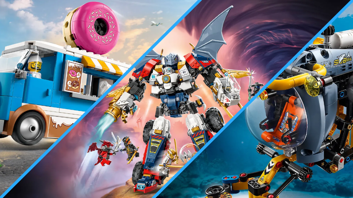 LEGO 2025 UK-prijzen réservé pour City, Technic en NINJAGO