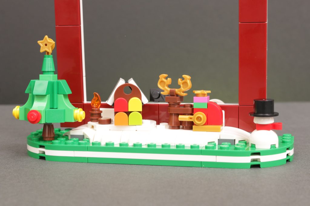 LEGO 40702 Christmas Picture Frame gift-with-purchase review