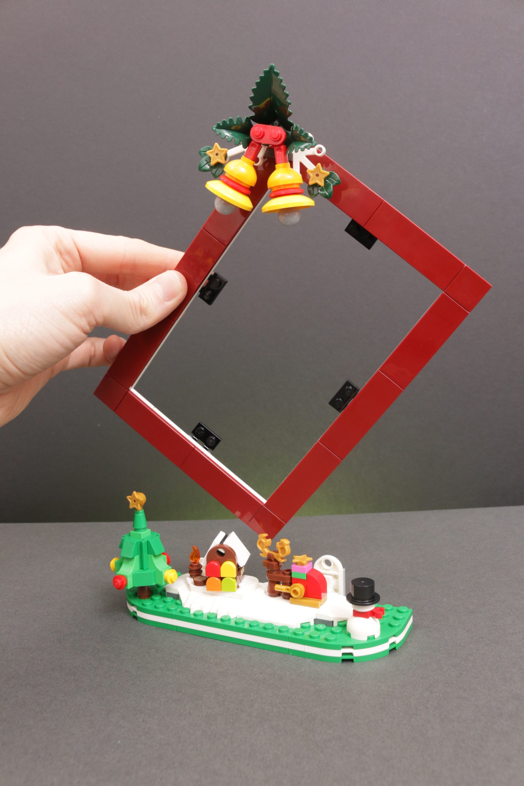 LEGO 40702 Christmas Picture Frame gift-with-purchase review
