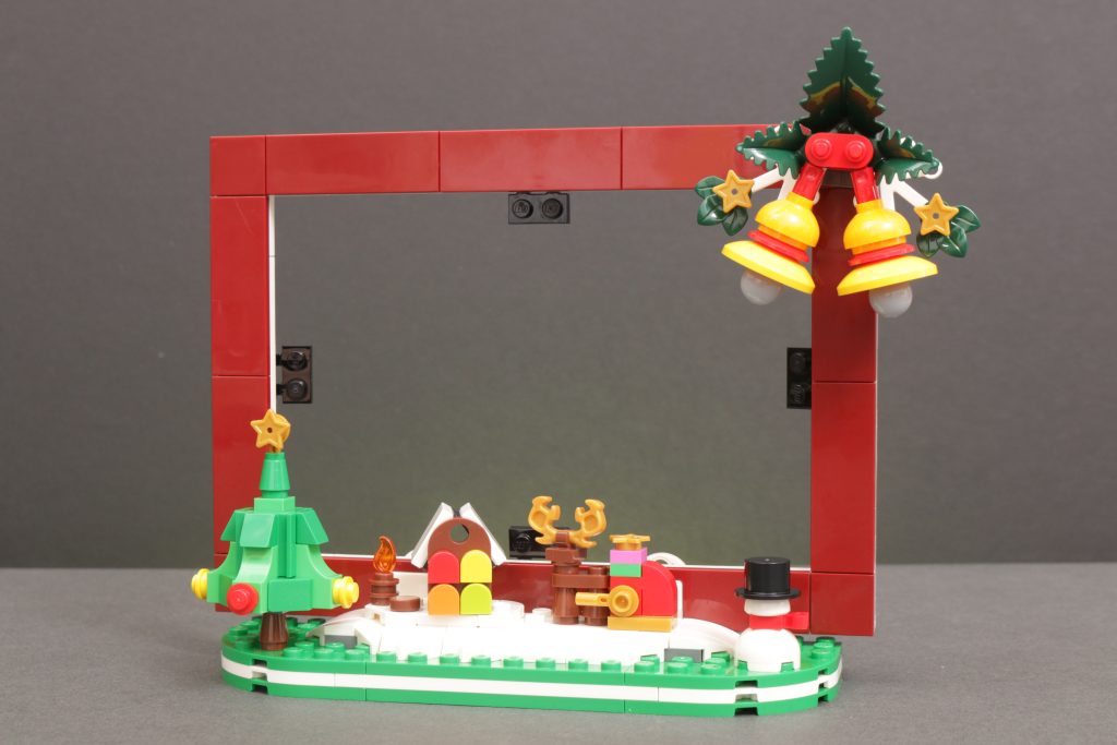 LEGO 40702 Christmas Picture Frame gift-with-purchase review