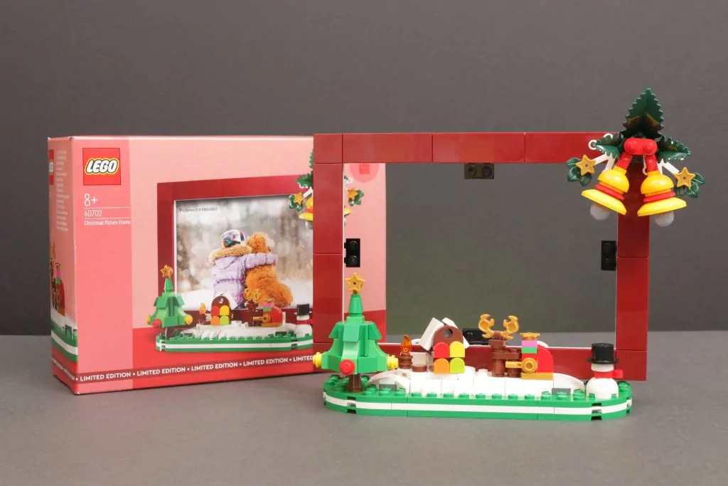 LEGO 40702 Christmas Picture Frame gift-with-purchase review