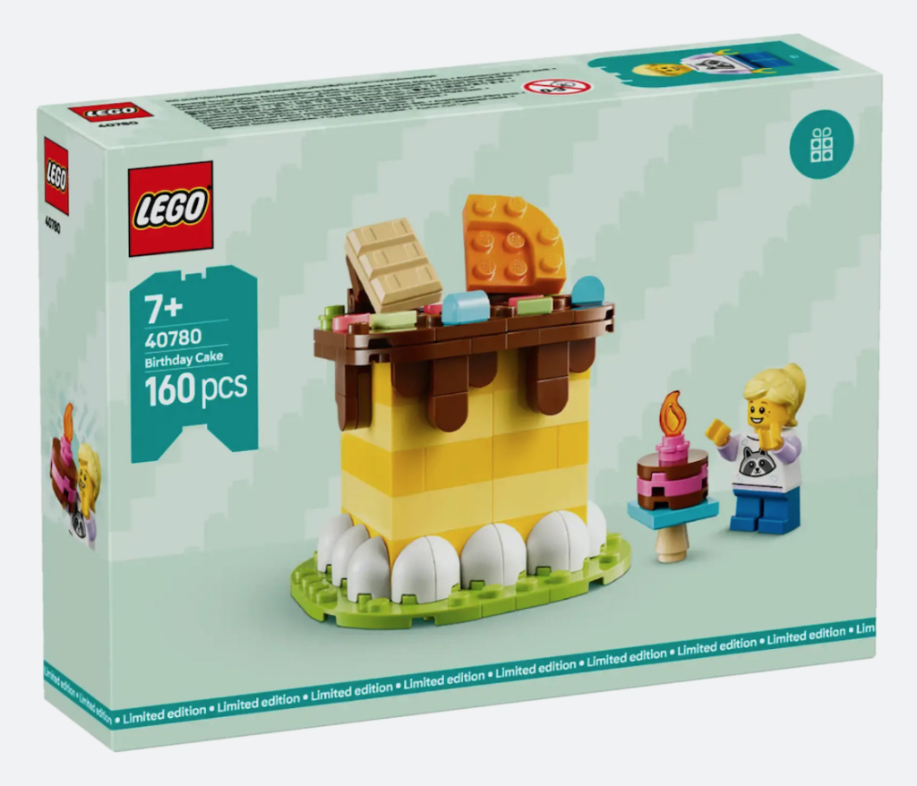 LEGO 40780 Birthday Cake gift-with-purchase revealed