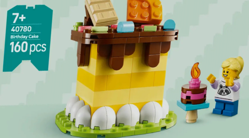 LEGO 40780 Birthday Cake gift-with-purchase revealed
