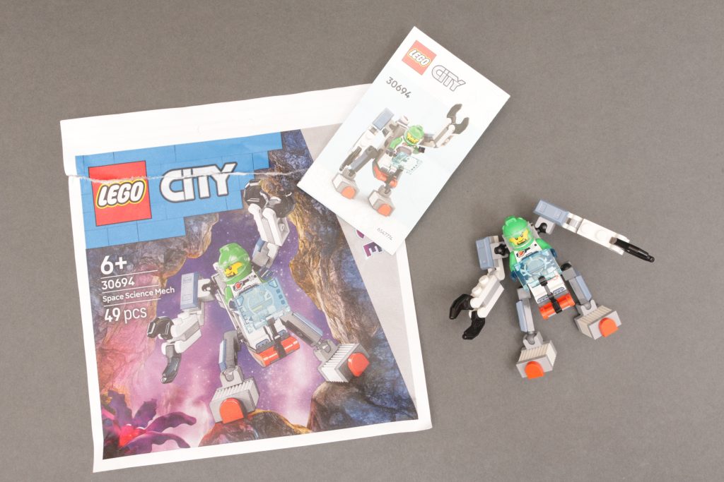 LEGO City 30694 Space Science Mech polybag review